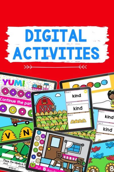 Free Google Slides and Seesaw Digital Activities: Pre-k-1st Grade - I ...