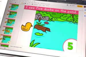 Easy Duck Counting Math Activity for Preschool - I Teach Too