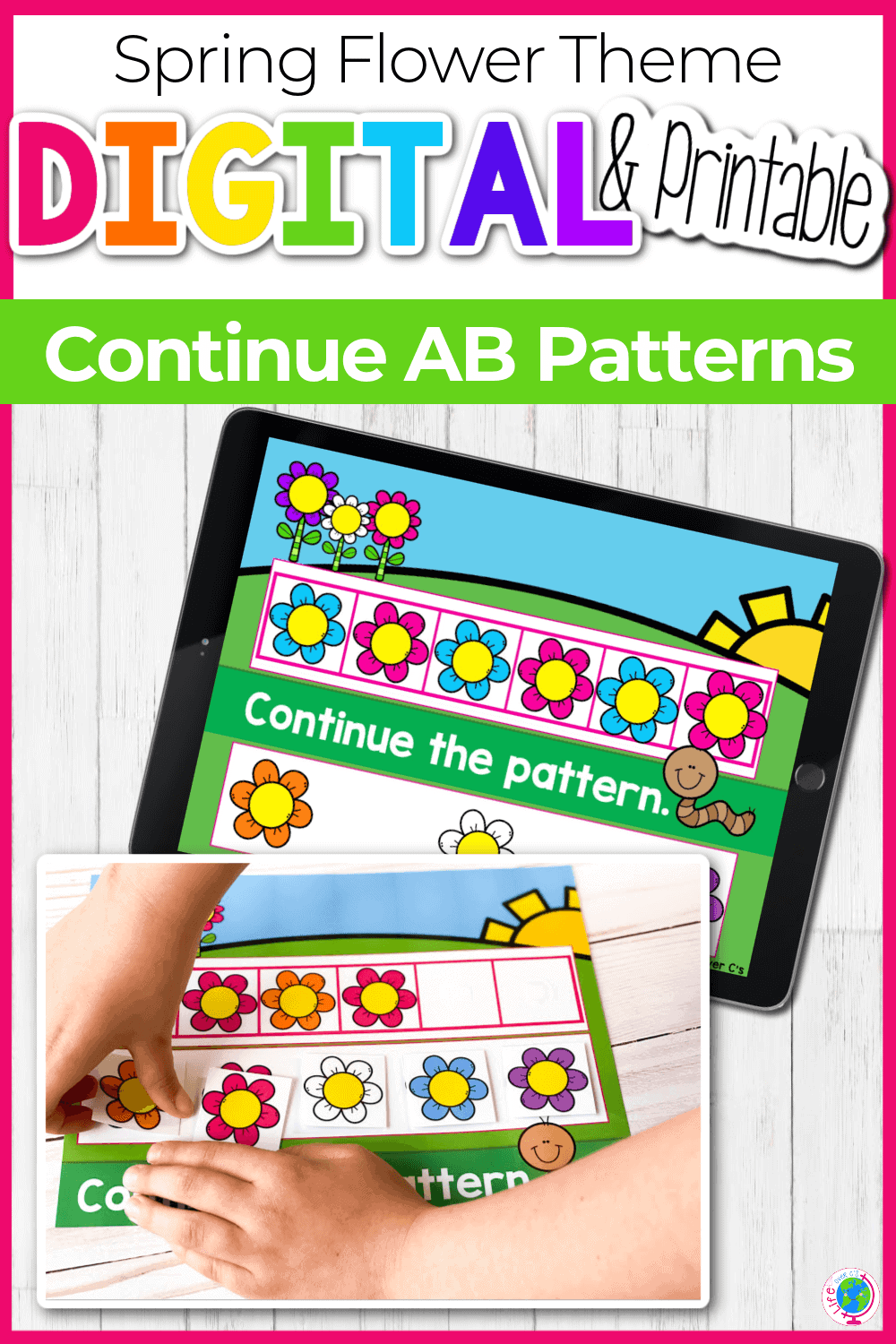 Digital and Printable Complete AB Pattern Hands on Activities for ...