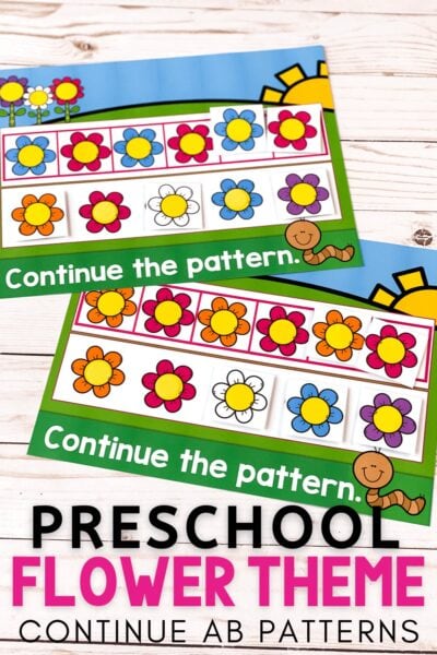 Digital and Printable Complete AB Pattern Hands on Activities for ...