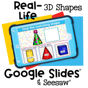 2D Shapes Kindergarten Activity for Google Slides - I Teach Too