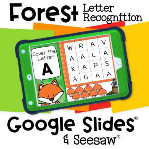 Free Google Slides and Seesaw Digital Activities: Pre-k-1st Grade - I ...