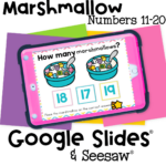 Marshmallow Cereal Digital Counting Activities for Preschoolers: 1-10 ...