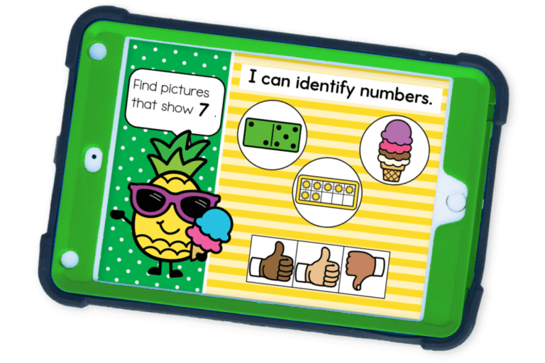 Summer Pineapple Number Recognition Activity 1-10 🍍🍍