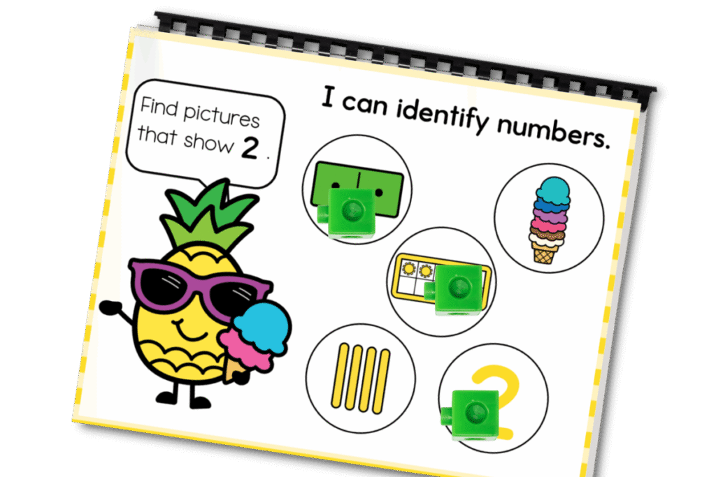 Summer Pineapple Number Recognition Activity 1-10 🍍🍍