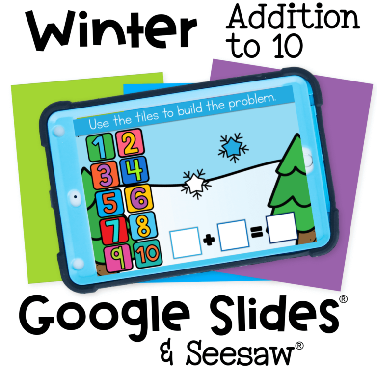 Ocean Theme Kindergarten Addition to 10 Activity - I Teach Too