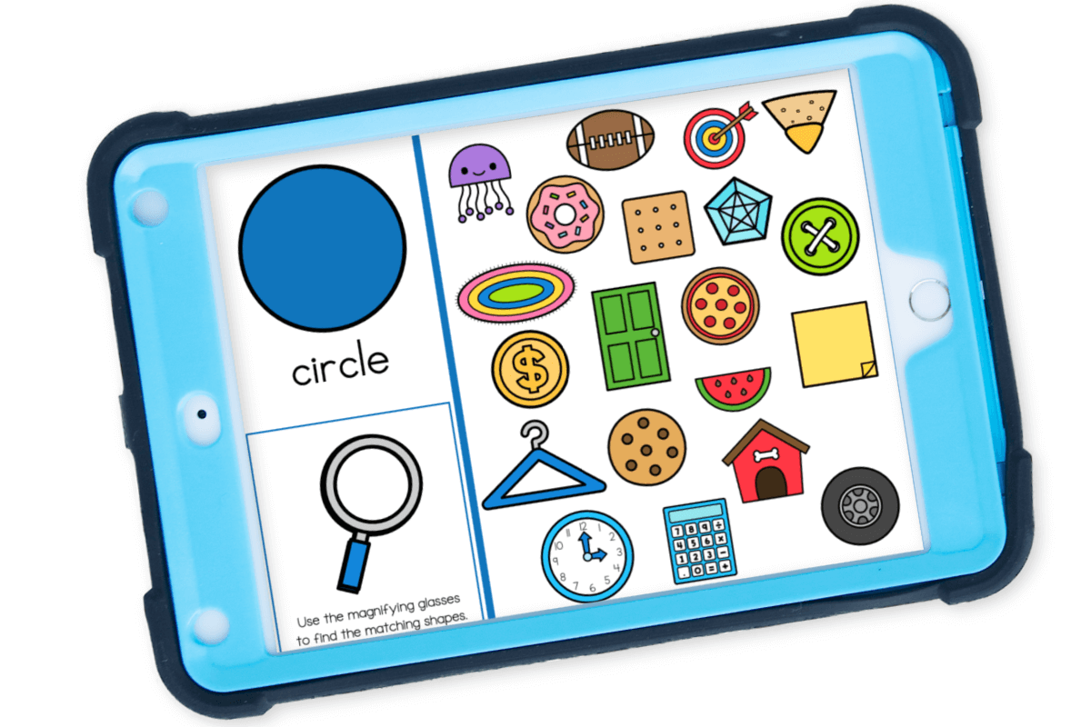 Exciting 2D Shape I Spy Digital Math Activity for Kids 🔎