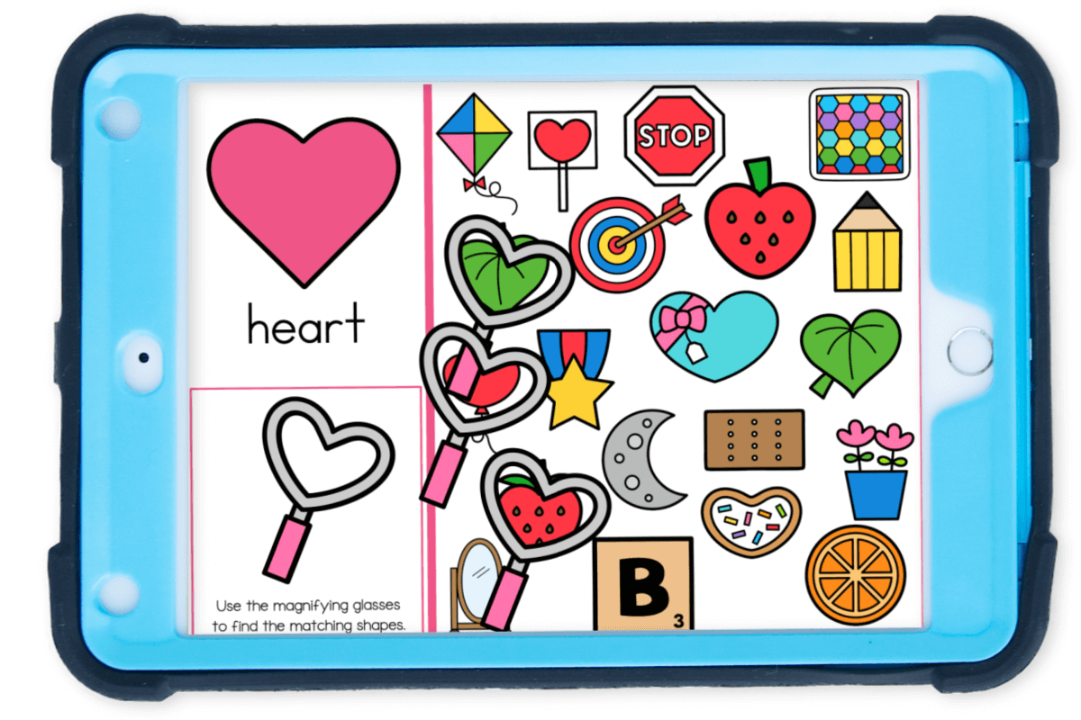 Exciting 2D Shape I Spy Digital Math Activity for Kids 🔎