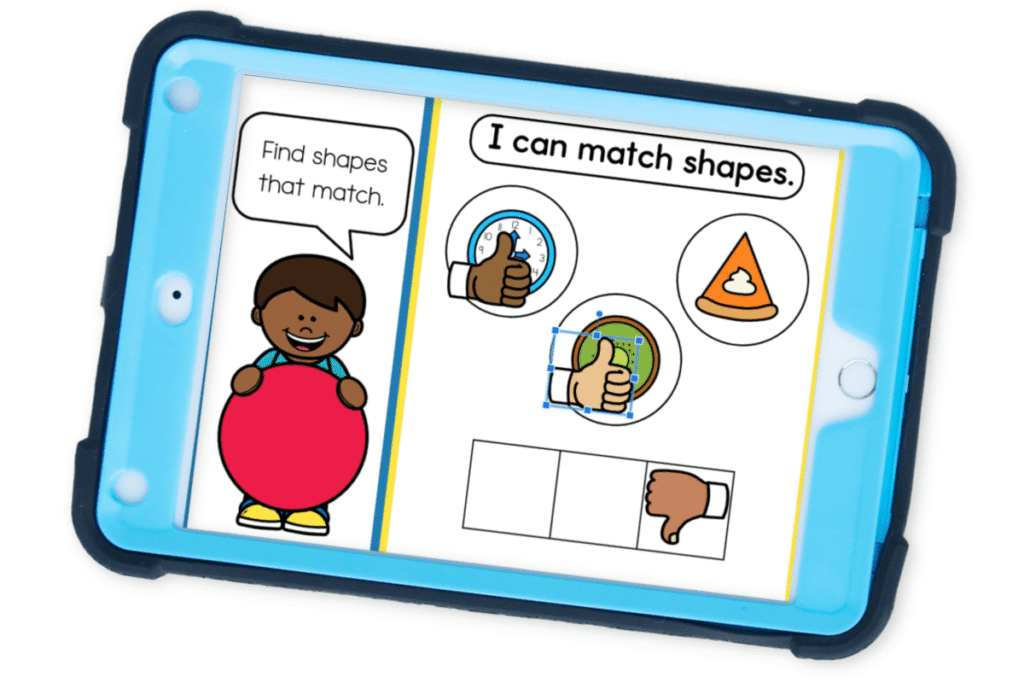 Fun 2D Shape Recognition Digital Math Activity for Kids 💻
